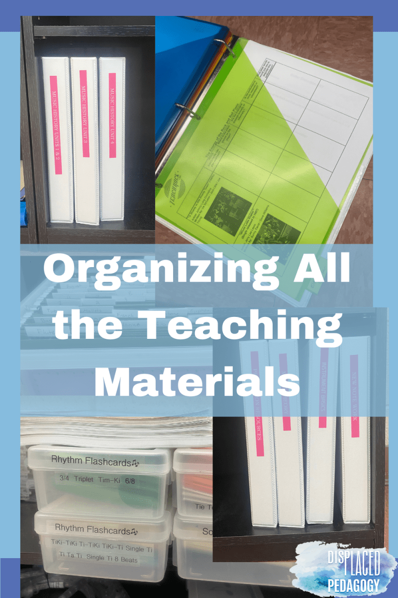 How I Organize My Teaching Materials – Displaced Pedagogy