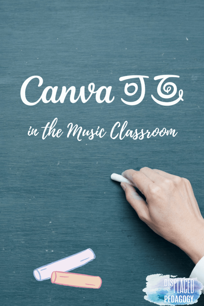 Canva in the Music Classroom – Displaced Pedagogy