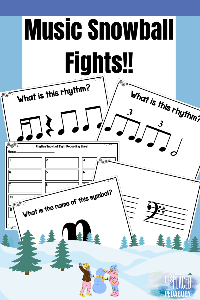 Music Snowball Fights – Displaced Pedagogy